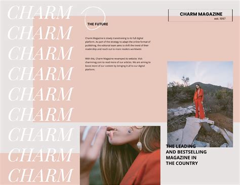 Free Magazine Tri Fold Brochure Template To Edit Online