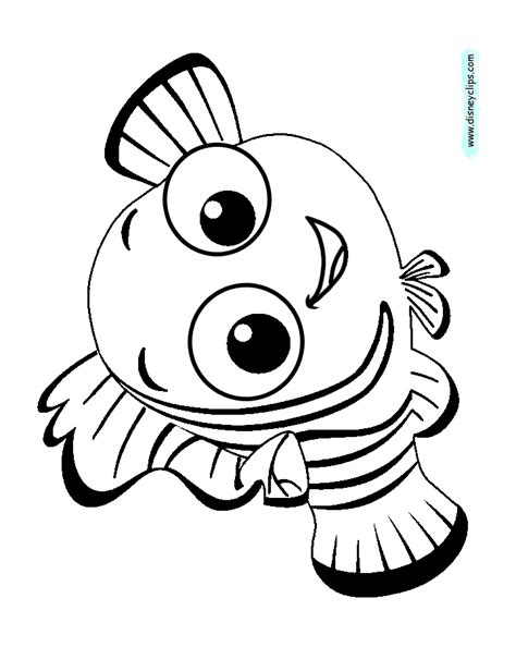 Free Printable Nemo Coloring Sheets