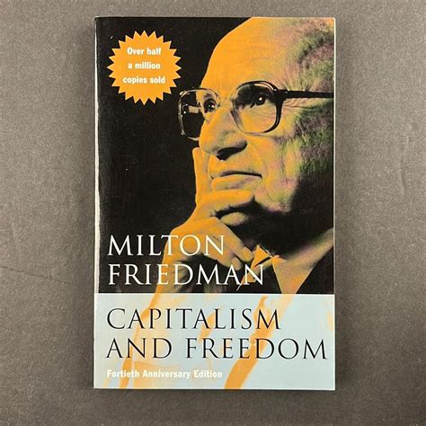 Capitalism And Freedom By Milton Friedman Paperback Pangobooks