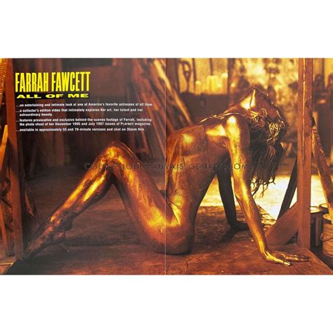 Farrah Fawcett All Of Me Us Heraldtrade Ad 4 Pages 9x12 In 1997