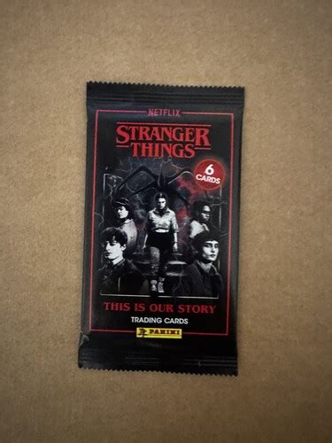 2025 Stranger Things This Is Our Story Trading Card Collection Booster