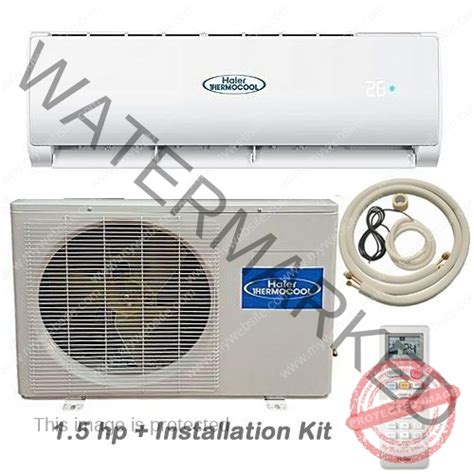 Haier Thermocool 1 5hp Super Cool Split Unit Air Conditioner Installation Kit Osdom