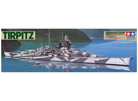 German Battleship Tirpitz Kit Tamiya 78015