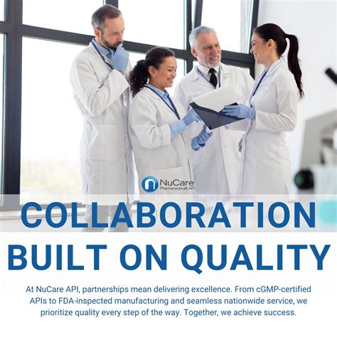 At Nucare Api Partnerships Mean More Than Just Business With Nucare Api