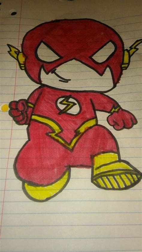 How To Draw Chibi Reverse Flash
