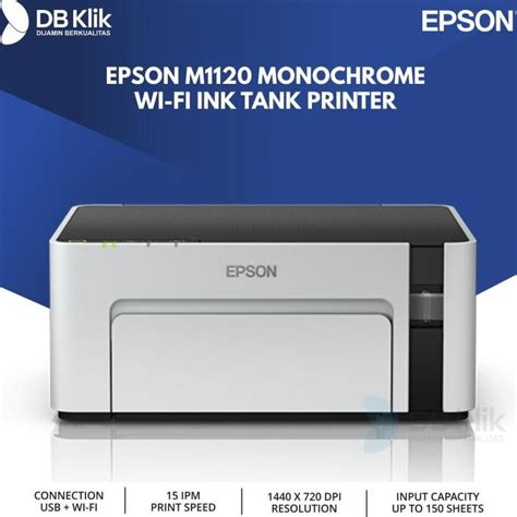 Epson M1120 Monochrome Wi Fi Printer Epson M1120 Ink Tank Printer