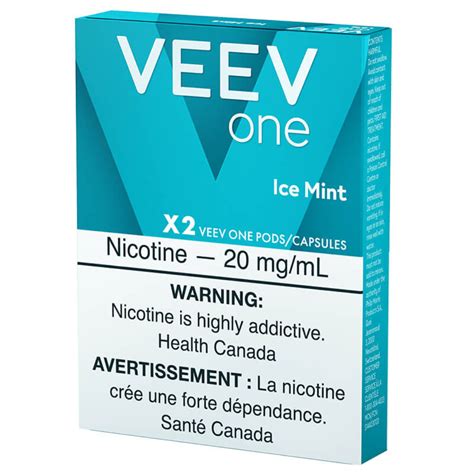 Veev One Ice Mint Crisp Mint Platinum Vape
