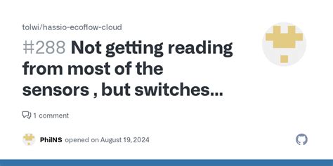 Not Getting Reading From Most Of The Sensors But Switches Still