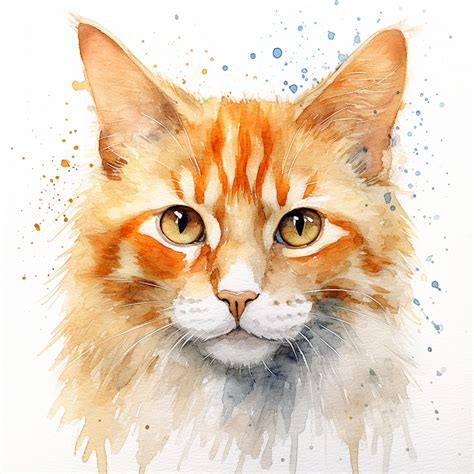 Assorted Cat Clipart Pack 12 High Quality Png Digital Planner Junk Journals Watercolor