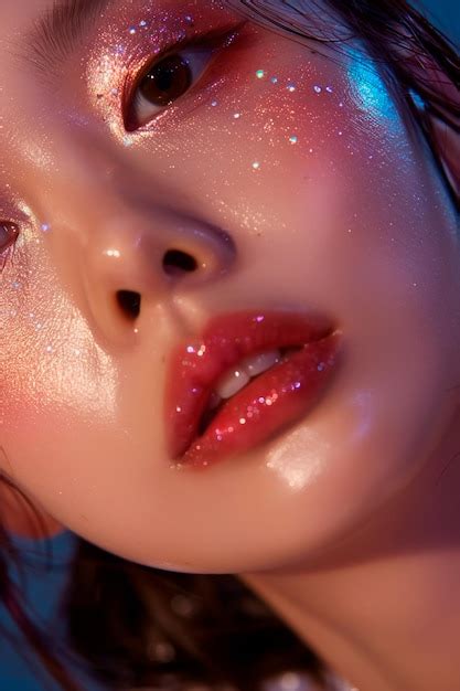 Premium Photo Closeup Of A Korean Womans Face