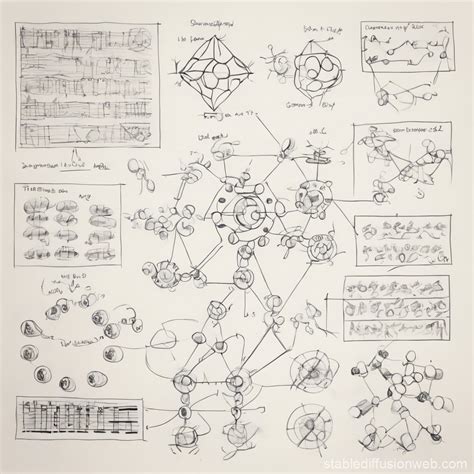 Simple Drawing Of Bioinformatics Concept Stable Diffusion Online