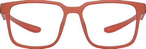 Orange Optiflex® Square Glasses 1210342 Zenni Optical