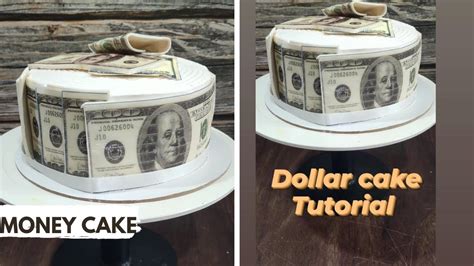 Money Cake Tutorial Dollar Cake Tutorial Youtube