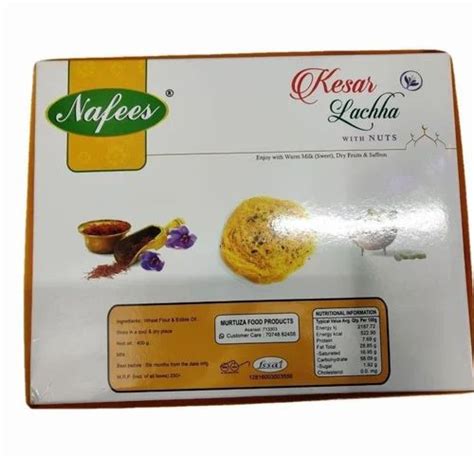 Cardboard Kesar Lachha Packaging Box At Rs 27 In Kolkata Id