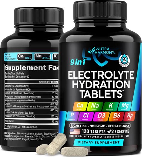 Electrolytes Electrolyte Tablets With Magnesium Sodium