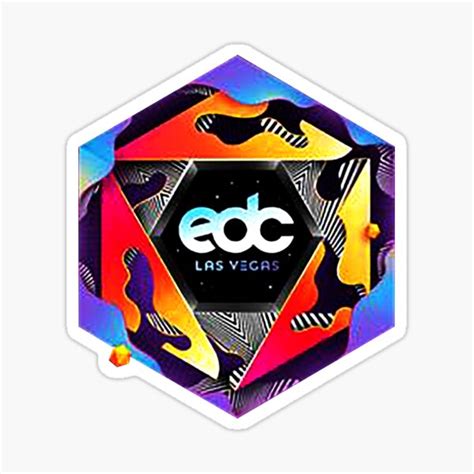 Edc Lv Sticker For Sale By Hoersophon Redbubble