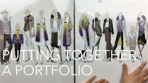 Fashion Design Portfolio Template Passjoa