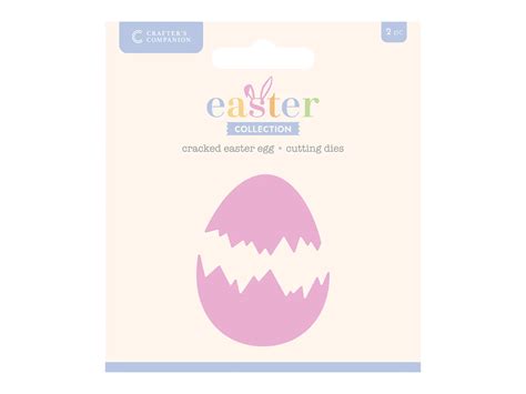 Crafters Companion Easter Collection Metal Die Cracked Easter Egg Crafters Companion Us