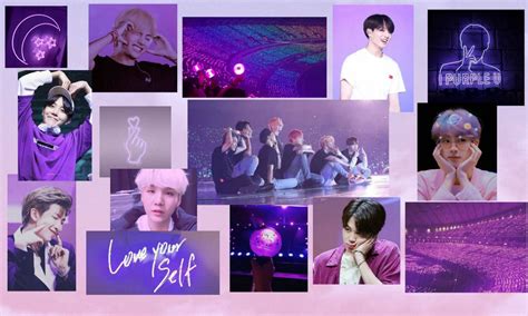 100 Bts Purple Aesthetic Wallpapers