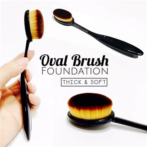 Kuas Make Up Oval Brush Foundation Grosir Cirebon Grosir Cirebon