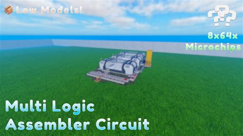 Multi Logic Assembler Circuit Tutorial Industrialist Roblox Youtube