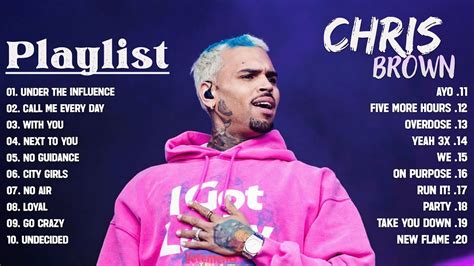Chris Brown Greatest Hits Full Album 2024 Chris Brown Best Songs