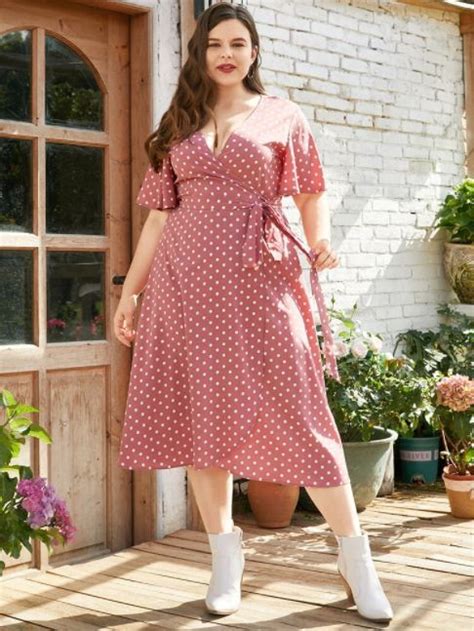 Color Wine Red Occasion Casual Pattern Dot Sleeves Length Short