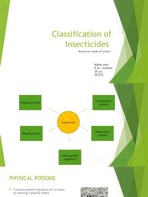 Classification Of Insecticides Pdf Insecticide Poison