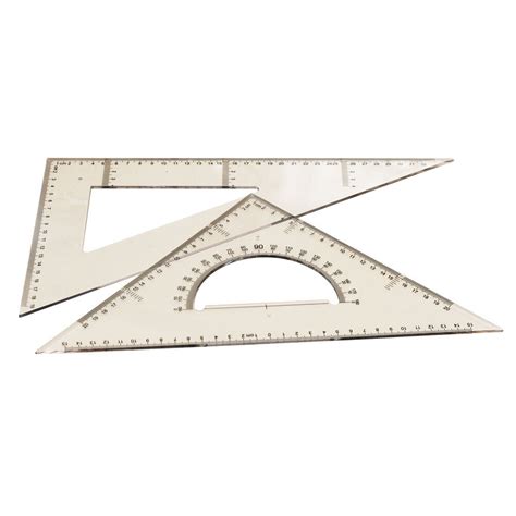 Set Square Set 2 32cm Jy 2835 Clearance