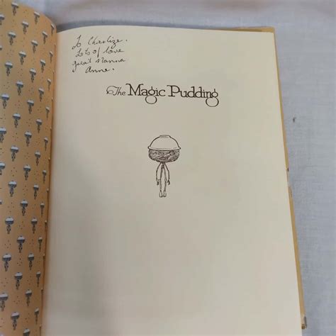 The Magic Pudding By Norman Lindsay Special Edition Printed 1987s