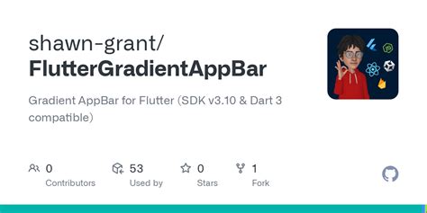 Github Shawn Grantfluttergradientappbar Gradient Appbar For Flutter Sdk V310 And Dart 3