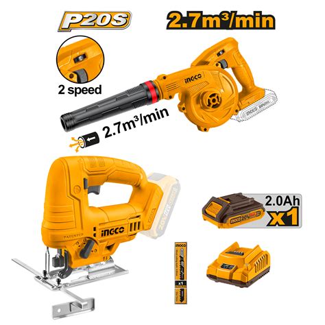 Ingco Cordless Tools Combo India