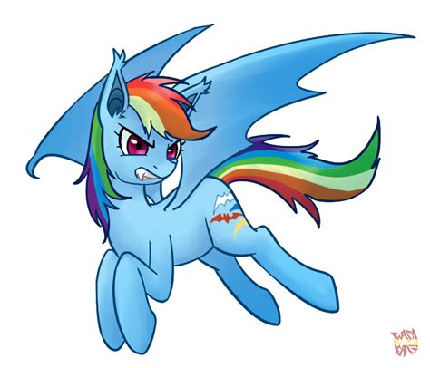 Rainbow Dash Bat By Norang94 On Deviantart
