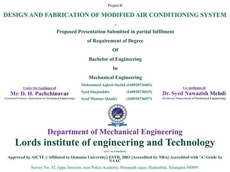 Vapour Absorption Air Conditionin System Pptx