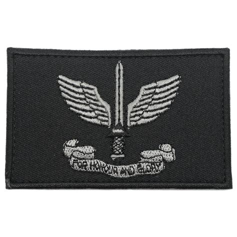 Commando Patch 8cm X 5cm Black Foliage Hock T Shop Army Online Store In Singapore