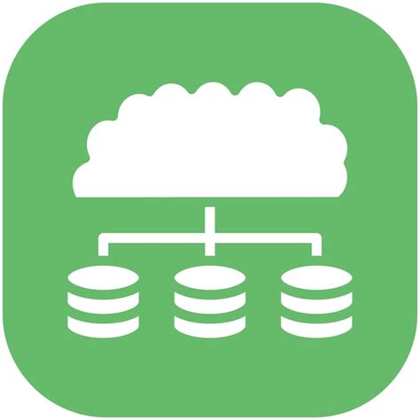 Premium Vector Cloud Database Vector Icon Illustration Of Online Marketing Iconset