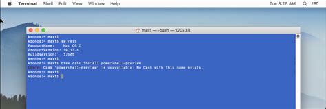 Macos Homebrew Cant Find Powershell Preview Package · Issue 7520
