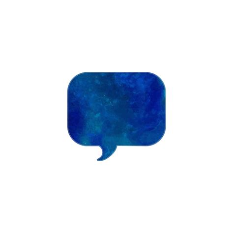 Premium Vector Watercolor Speach Bubbles Dialogue Icon Dialog Bubble Vector Chat