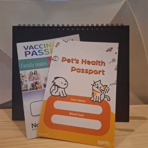 Jual Buku Vaksin Kucing Anjing Pet Health Passport Shopee Indonesia