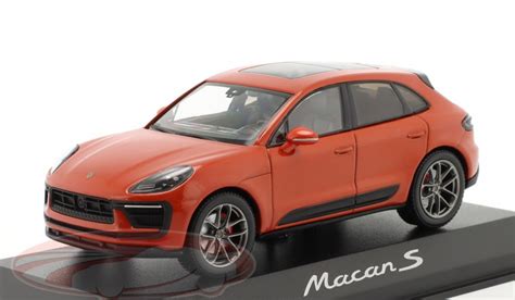 143 Dealer Edition Porsche Macan S Turismo Iii Papaya Orange Metallic