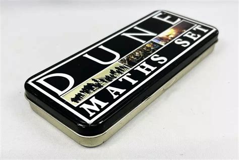 Dune 1984 Maths Set Compass Tin Box