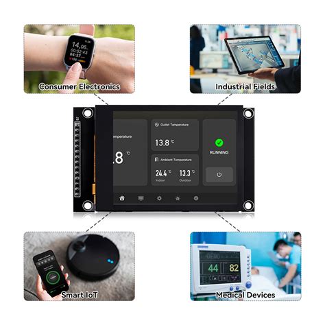 2 8 Inch Ips Spi Lcd Capacitive Touch Display Module Ili9341 Driver 240x320 Arduino Compatible