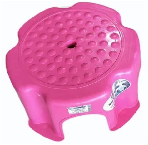 Pink Samruddhi Bathroom Pp Stool At ₹ 165piece In Aligarh Id
