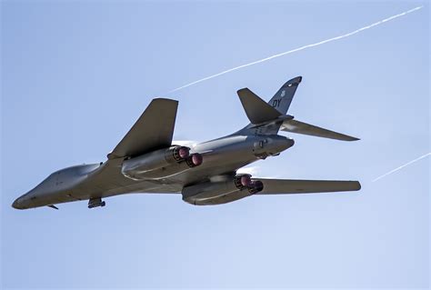 4k Ultra Hd Rockwell B 1 Lancer Bomber Military Air Force Powerflight