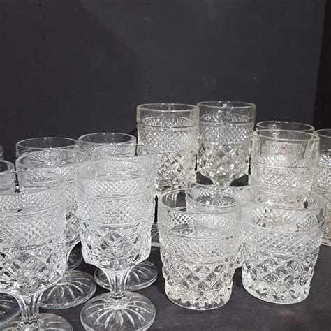 Glassware Table Set Tramps Prop Hire