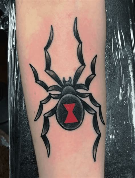 Black Widow Spider Tattoo Stencil Designs Meaning And Placement Tips
