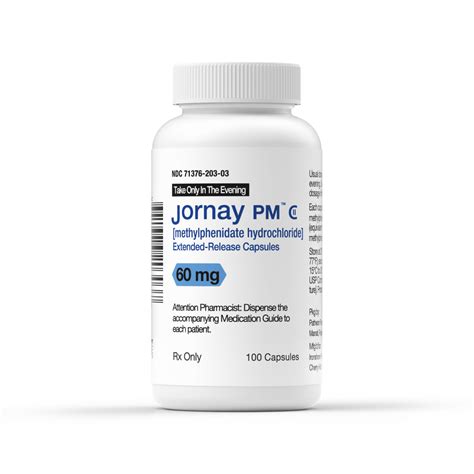 Adding Multimedia Now Available Jornay Pm™ Methylphenidate Hcl Cii