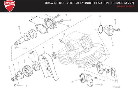 Ducati Monster Intake Manifold Engine Drawing Head 16014781a Gp