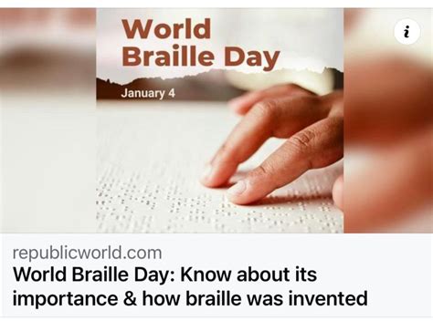 Senthil R On Linkedin Braille Codes In As Many As 133 Languages