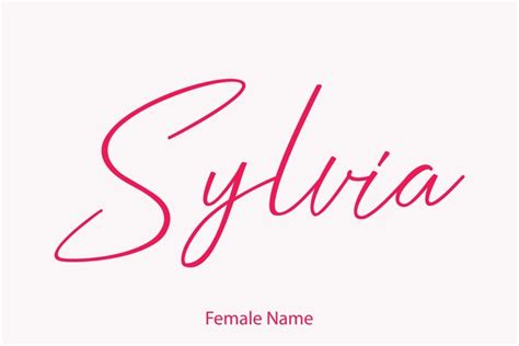 A Girl Name Sylvia Over 5 Royalty Free Licensable Stock Illustrations